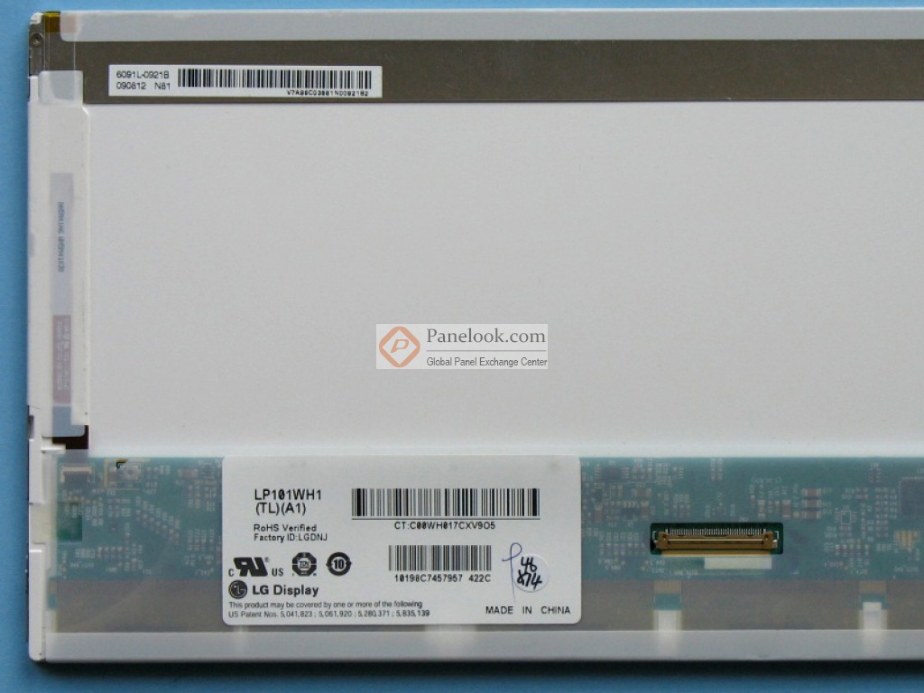 LG Display LP101WH1-TLA1 Overview - Panelook.com