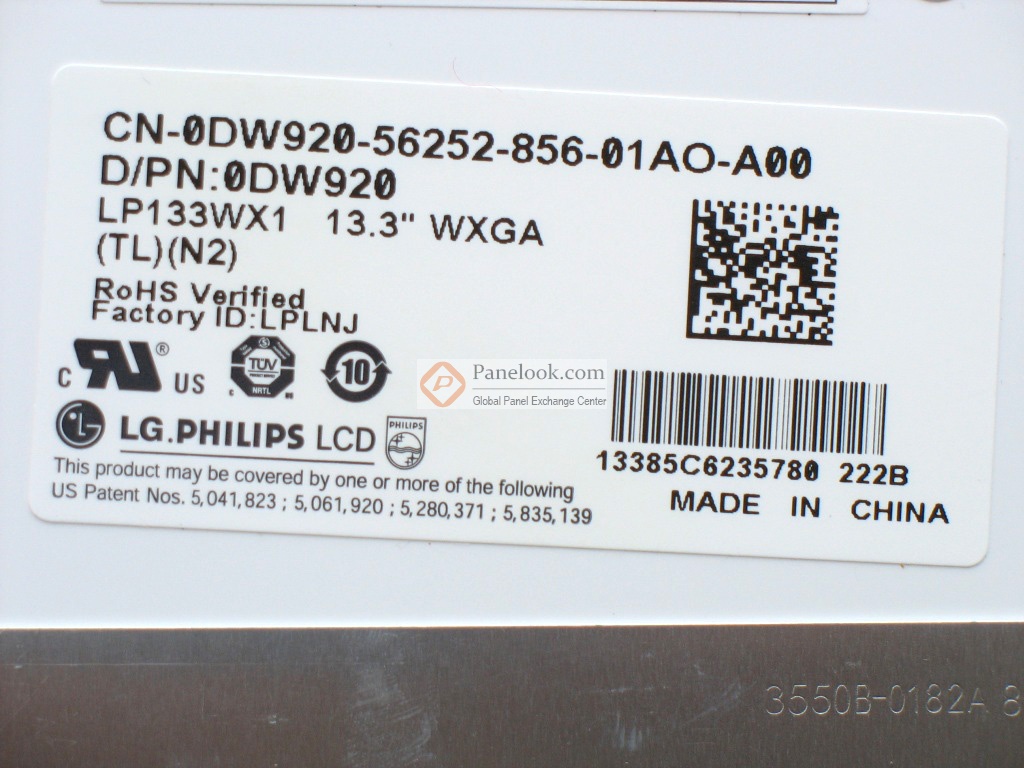 LG.Philips LCD LP133WX1-TLN2 Overview - Panelook.com