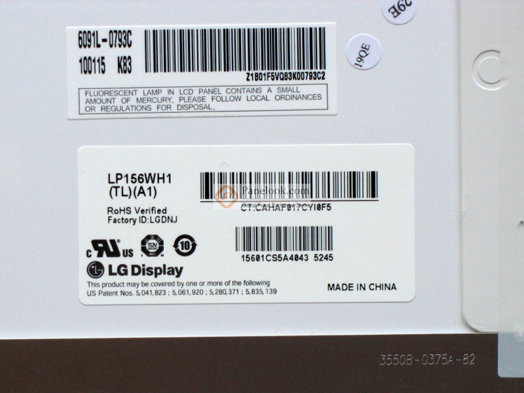 LG Display LP156WH1-TLA1 Overview - Panelook.com