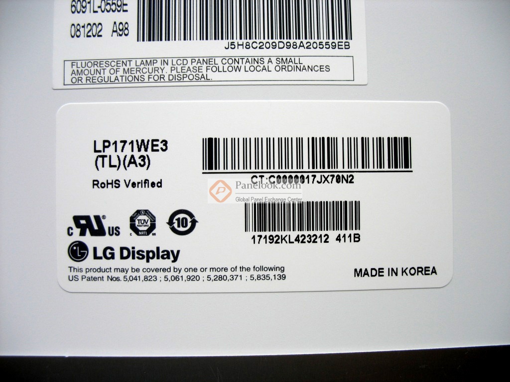 LG.Philips LCD LP171WE3-TLA3 Overview - Panelook.com
