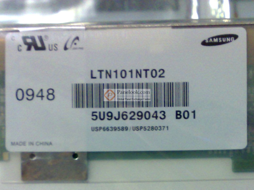 Samsung LTN101NT02-B01 Overview - Panelook.com