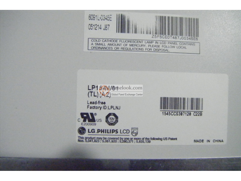 LG.Philips LCD LP154W01-TLA2 Overview - Panelook.com