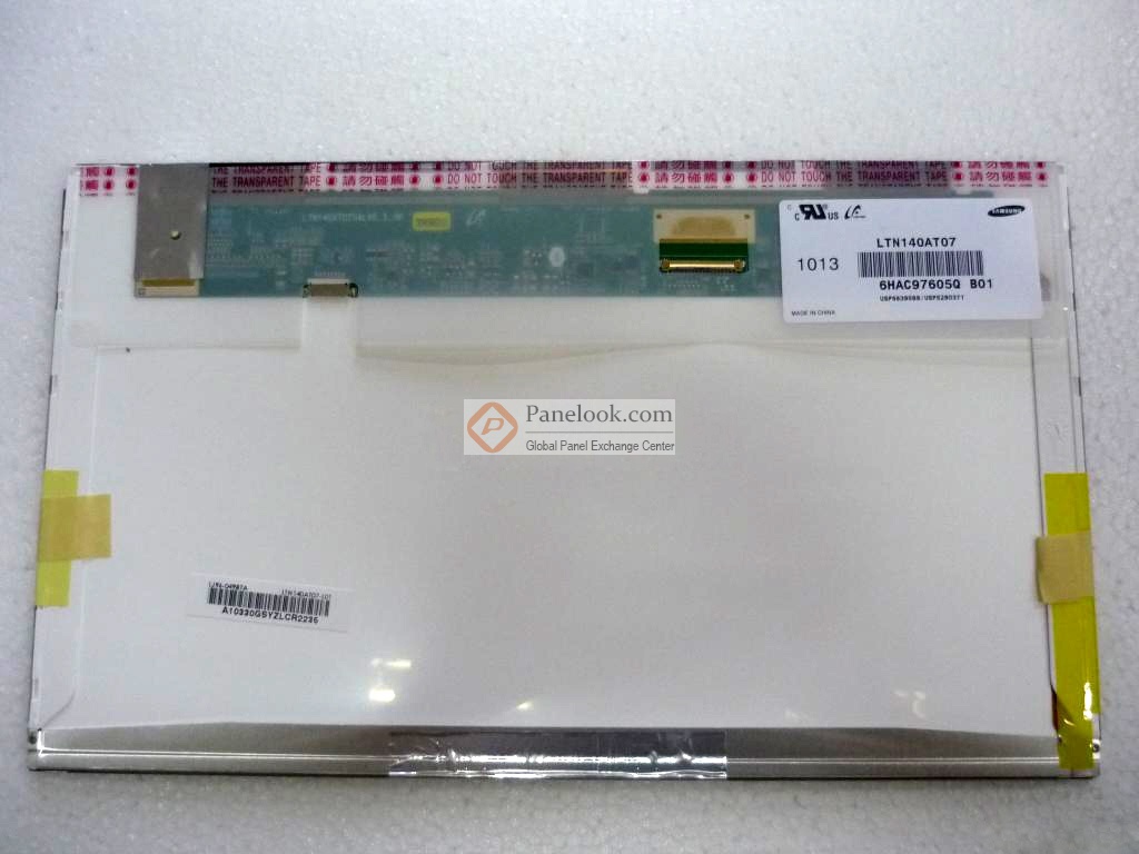 Samsung LTN140AT07-B01 Overview - Panelook.com