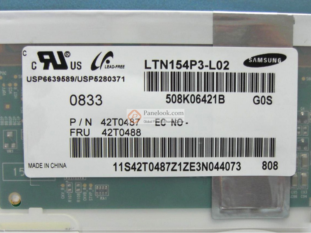 Samsung LTN154P3-L02 Overview - Panelook.com