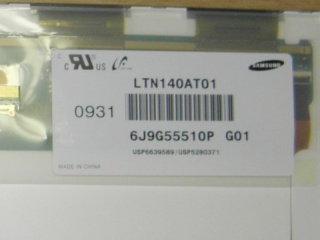 Samsung LTN140AT01-G01 Overview - Panelook.com