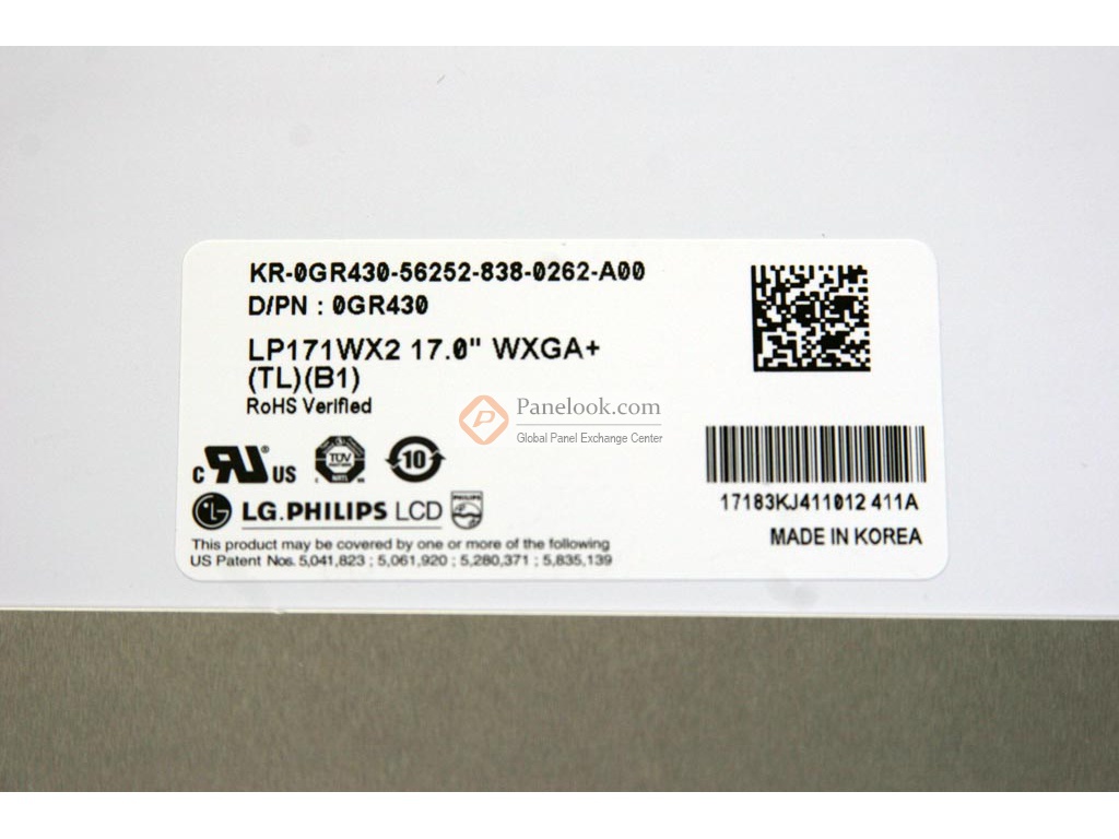 LG.Philips LCD LP171WX2-TLB1 Overview - Panelook.com