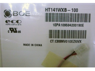 BOE HT141WXB-100 Overview - Panelook.com