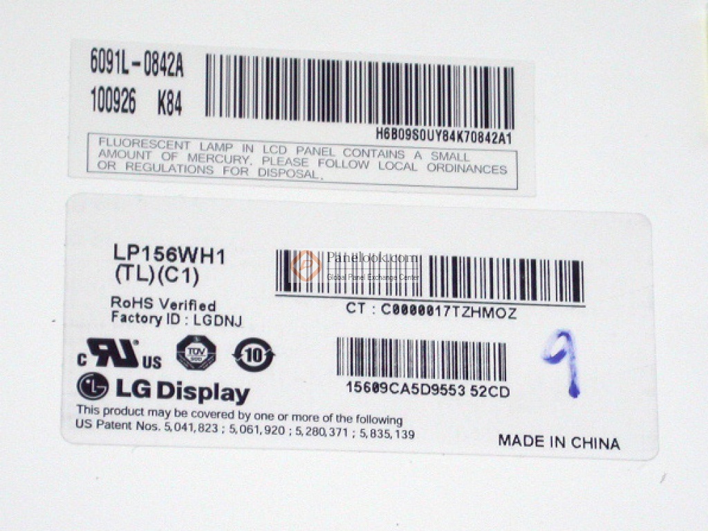 LG Display LP156WH1-TLC1 Overview - Panelook.com