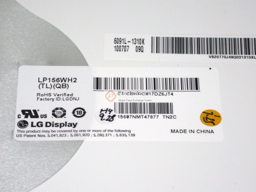 LG Display LP156WH2-TLQB Overview - Panelook.com