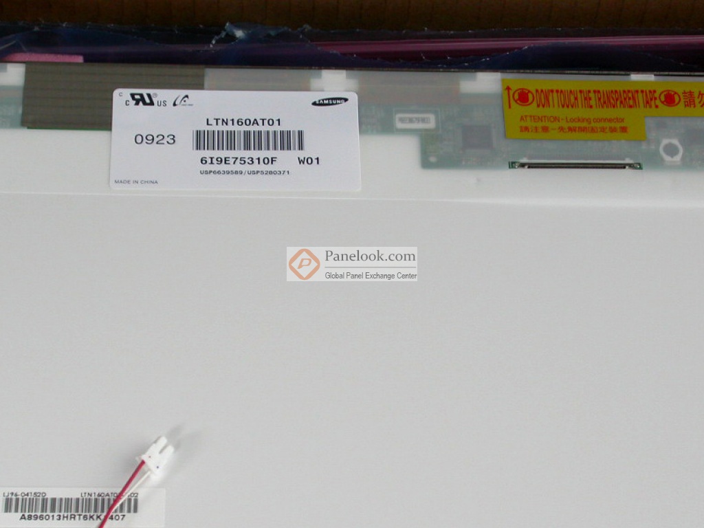 SAMSUNG LTN160AT01-W01 Overview - Panelook.com