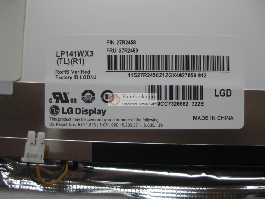 LG.Philips LCD LP141WX3-TLR1 Overview - Panelook.com