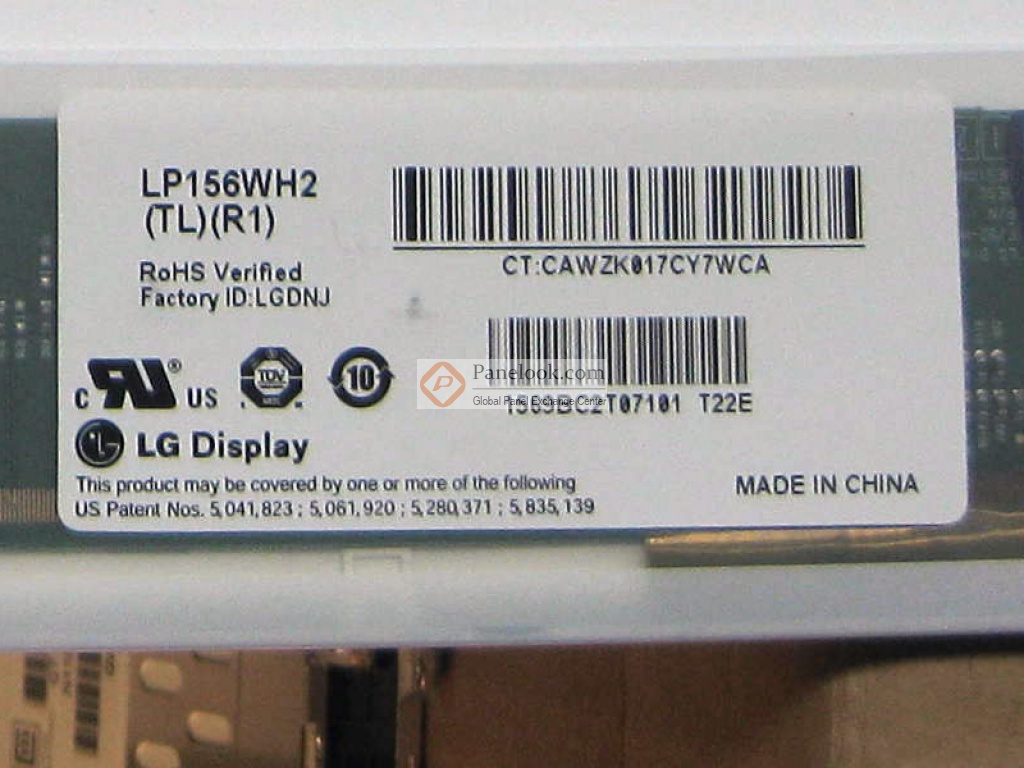 LG Display LP156WH2-TLR1 Overview - Panelook.com