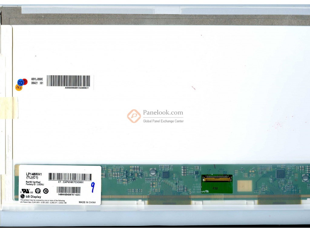 LG Display LP140WH1-TLC1 Overview - Panelook.com