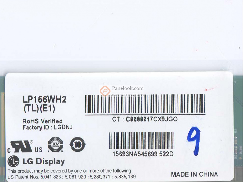 LG Display LP156WH2-TLE1 Overview - Panelook.com