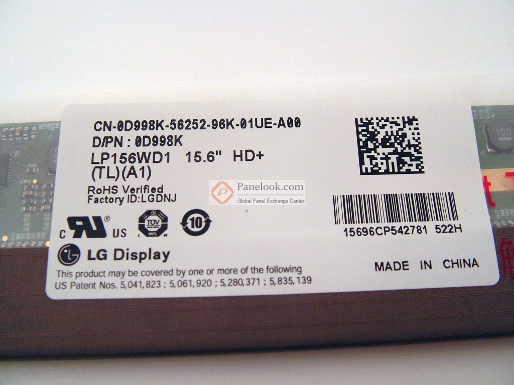 LG Display LP156WD1-TLA1 Overview - Panelook.com