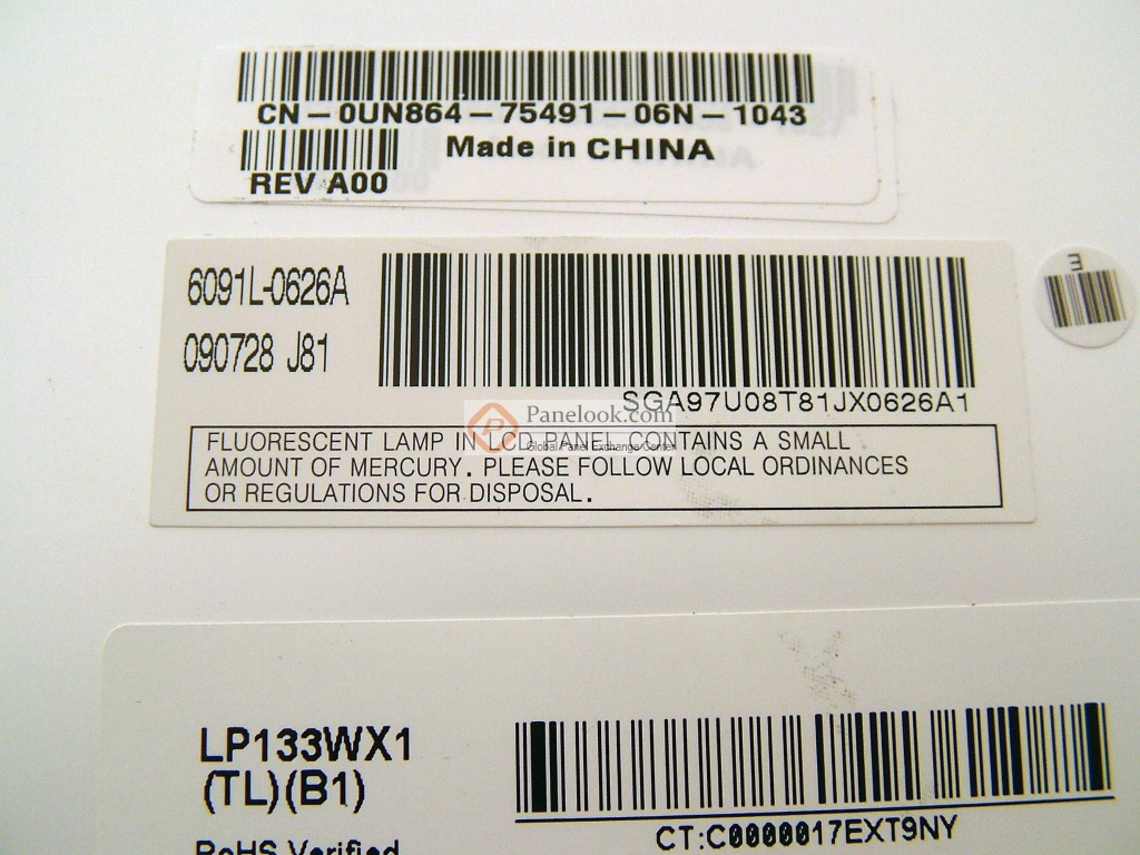 LG.Philips LCD LP133WX1-TLB1 Overview - Panelook.com