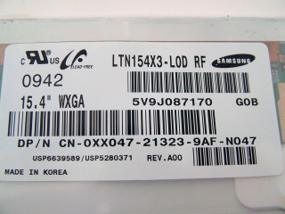 SAMSUNG LTN154X3-L0D-G Overview - Panelook.com