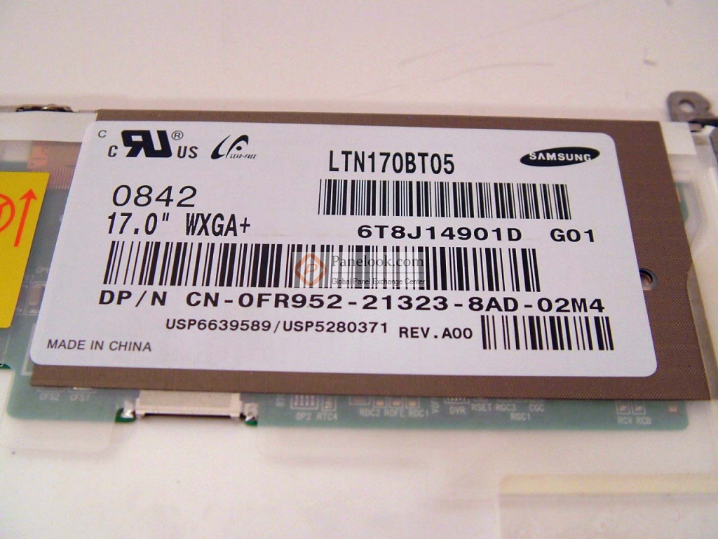 Samsung LTN170BT05-G01 Overview - Panelook.com