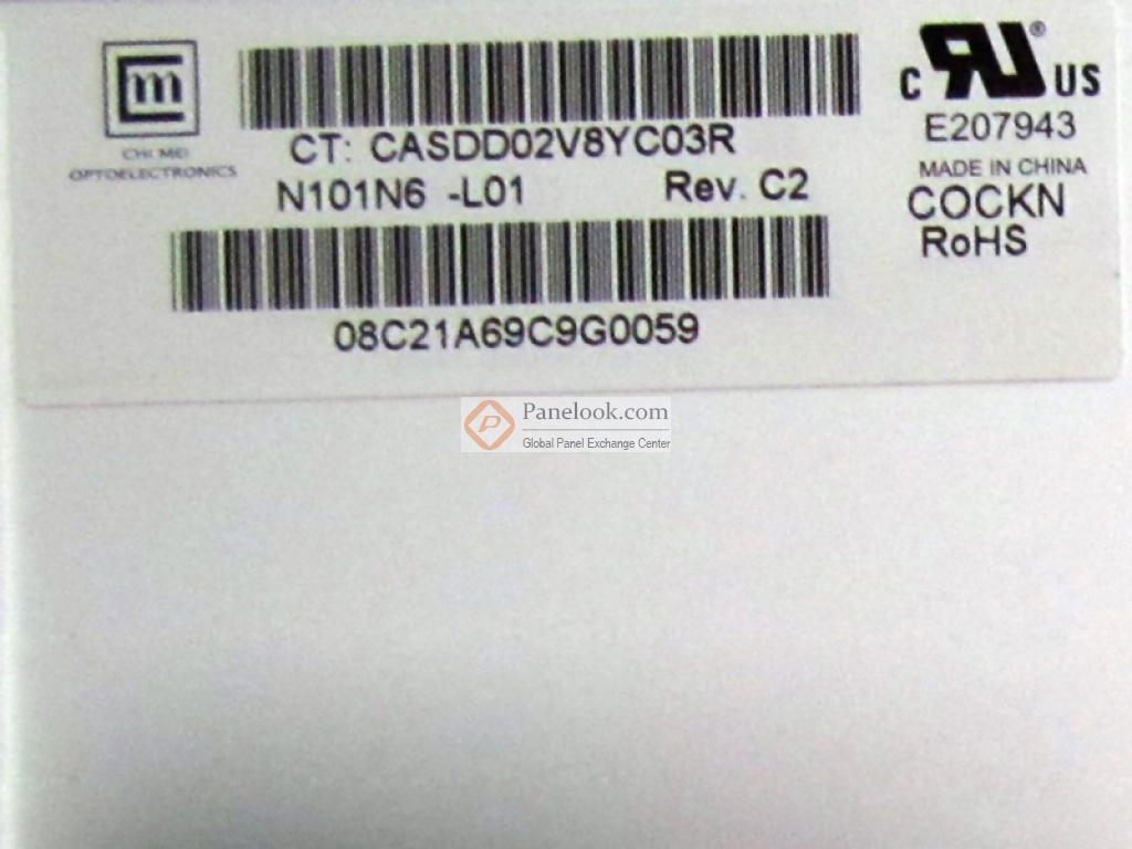 CMO N101N6-L01 Overview - Panelook.com