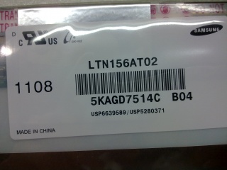 SAMSUNG LTN156AT02-B04 Overview - Panelook.com