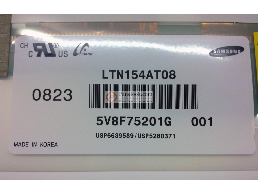 Samsung LTN154AT08-001 Overview - Panelook.com