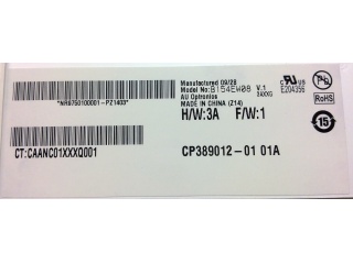 AUO B154EW08 V1 Overview - Panelook.com