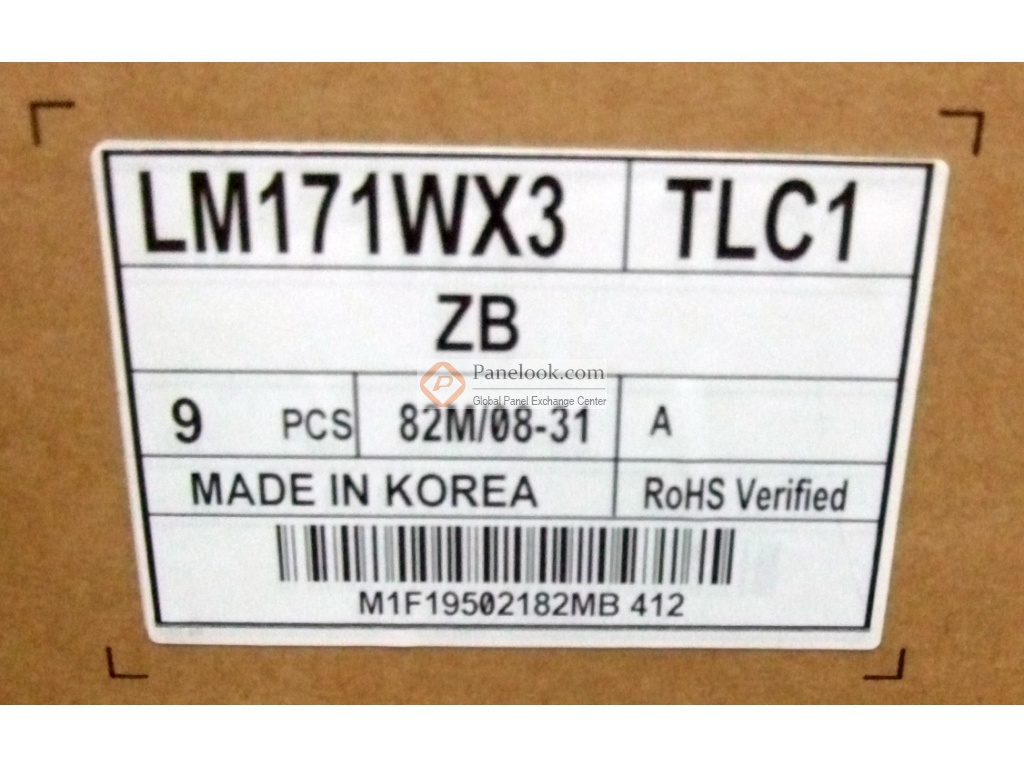 LG.Philips LCD LM171WX3-TLA1 Overview - Panelook.com