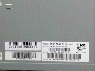 SVA-NEC SVA170SX01TB Overview - Panelook.com