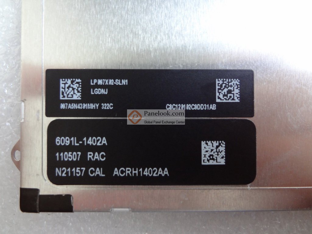 LG Display LP097X02-SLN1 Overview - Panelook.com