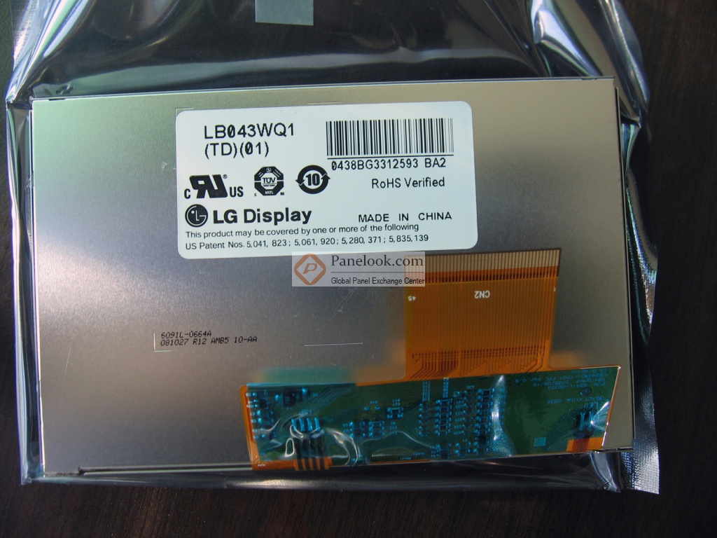 LG.Philips LCD LB043WQ1-TD01 Overview - Panelook.com