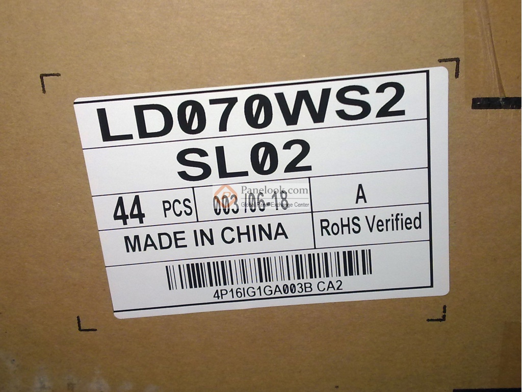 LG Display LD070WS2-SL02 Overview - Panelook.com