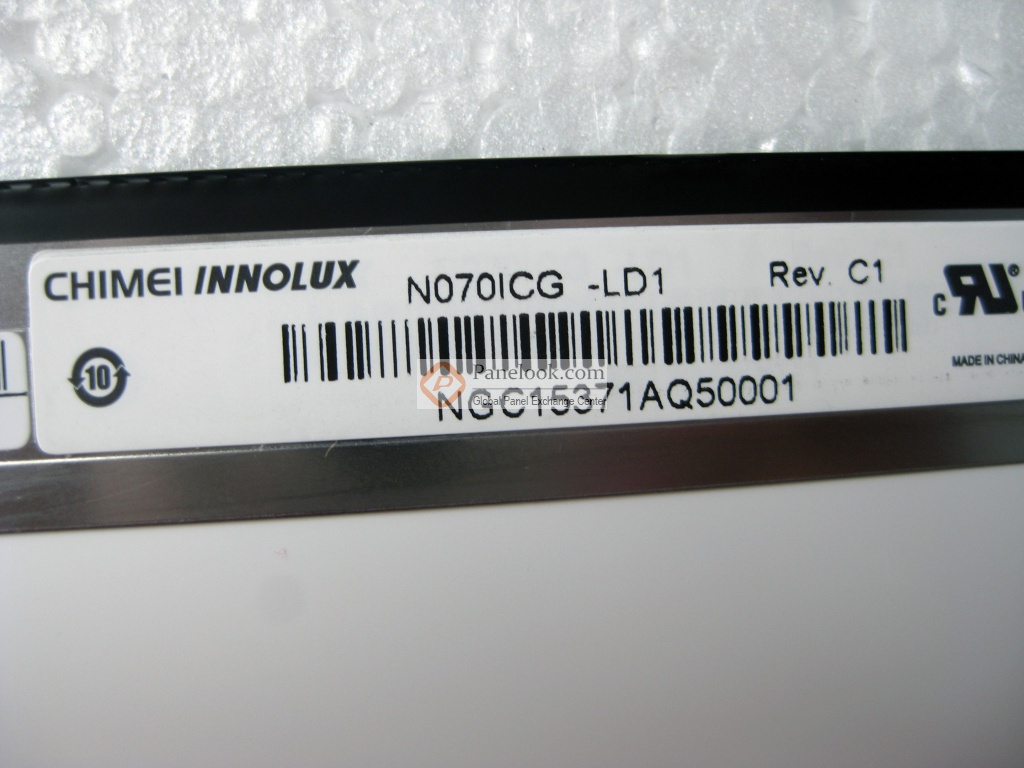 Innolux N070ICG-LD1 Overview - Panelook.com