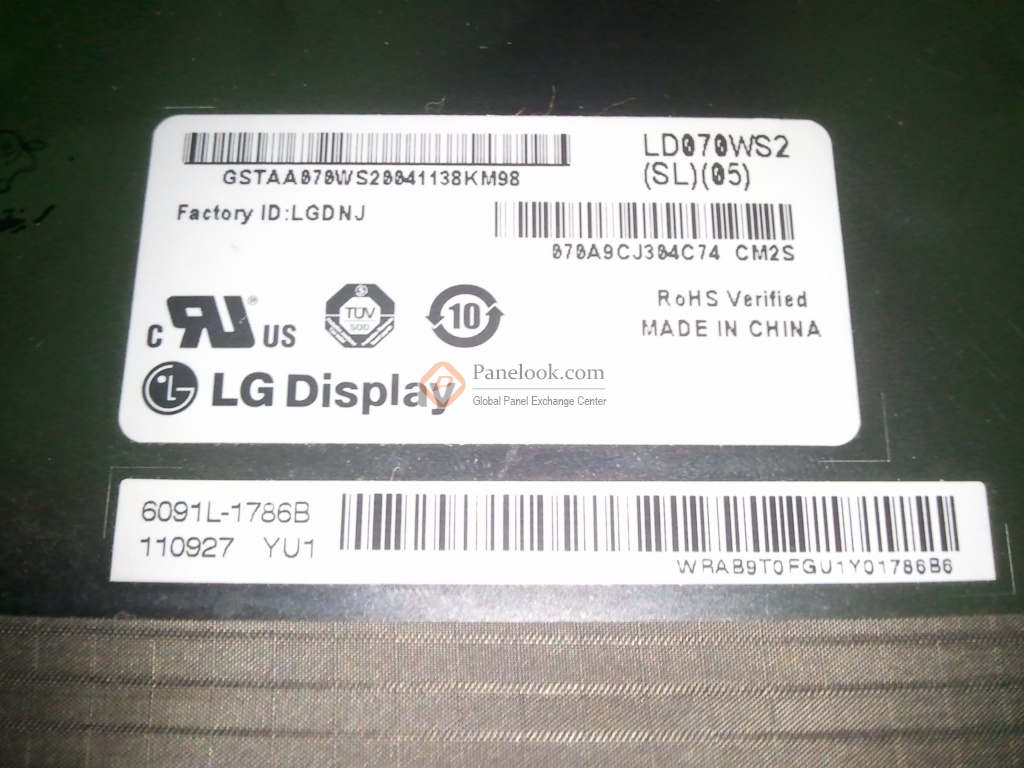LG Display LD070WS2-SL05 Overview - Panelook.com