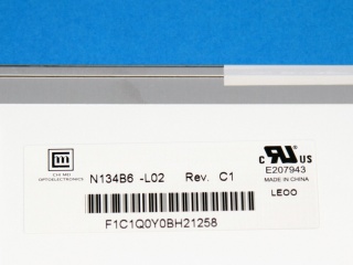 CMO N134B6-L02 Overview - Panelook.com
