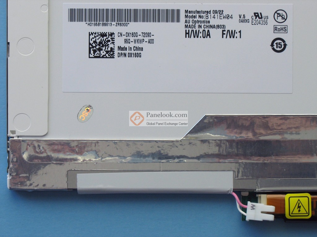 AUO B141EW04 V5 Overview - Panelook.com