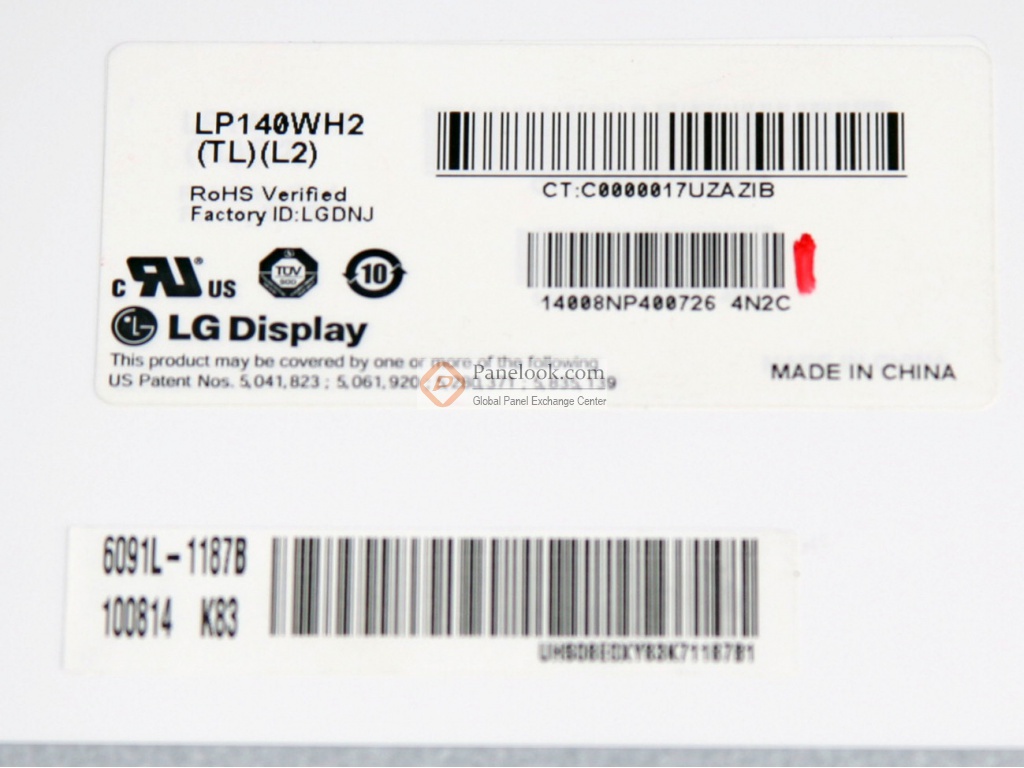 LG Display LP140WH2-TLL2 Overview - Panelook.com