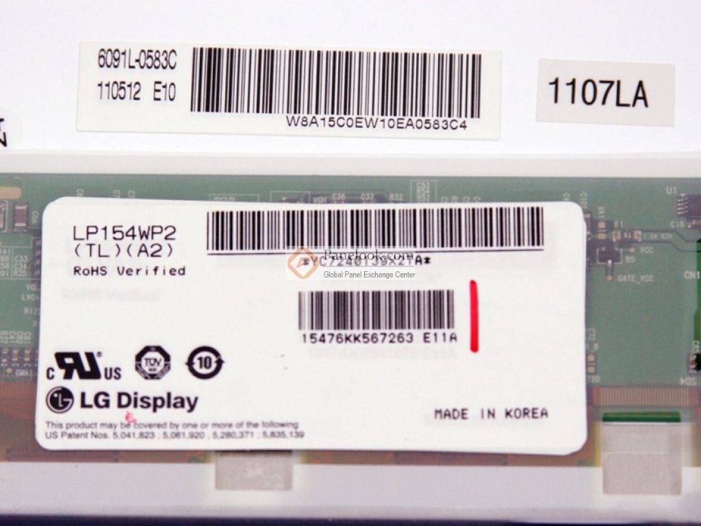 LG.Philips LCD LP154WP2-TLA2 Overview - Panelook.com