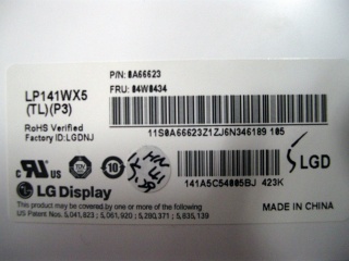 LG Display LP141WX5-TLP3 Overview - Panelook.com