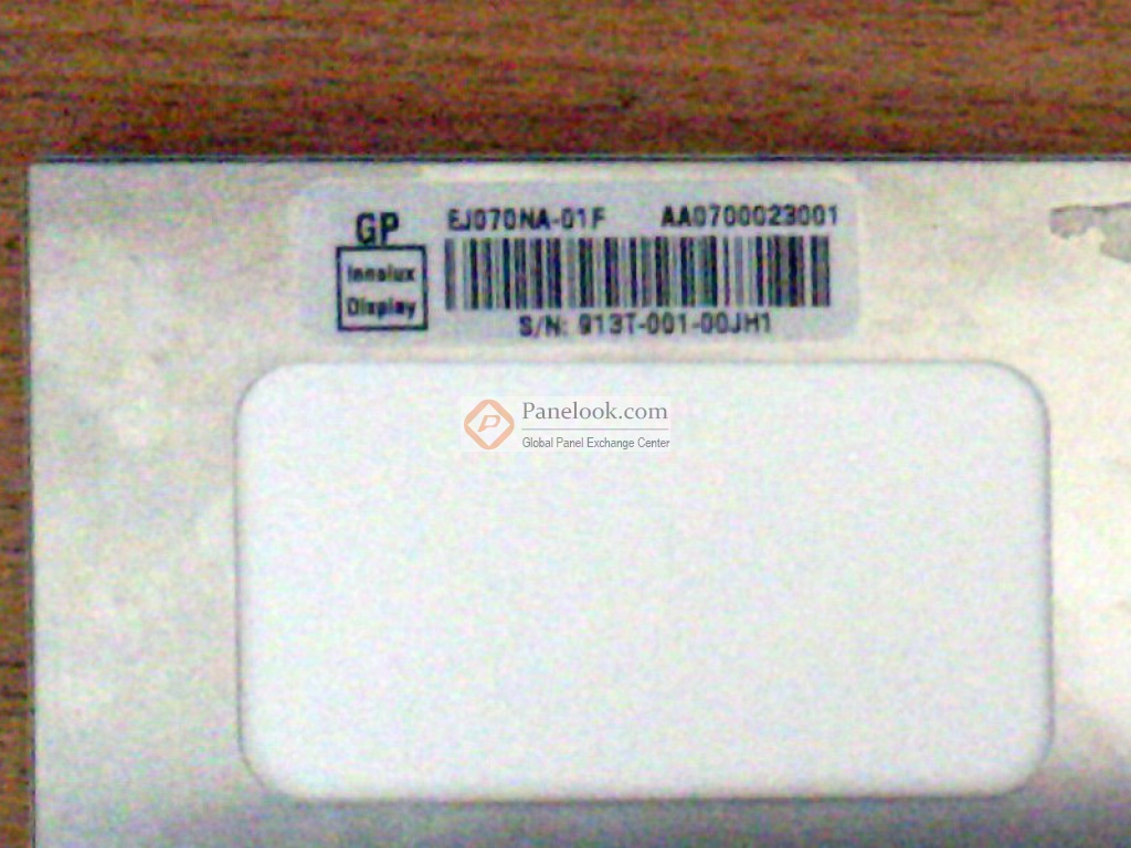 Chimei Innolux EJ070NA-01F Overview - Panelook.com