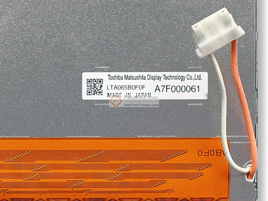 Toshiba Matsushita LTA065B0F0F Overview - Panelook.com