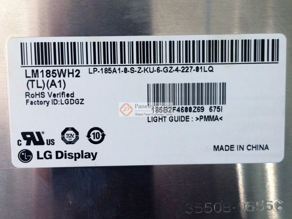 LG Display LM185WH2-TLA1 Overview - Panelook.com