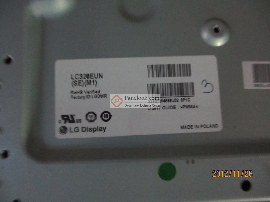 LG Display LC320EUN-SEM1 Overview - Panelook.com