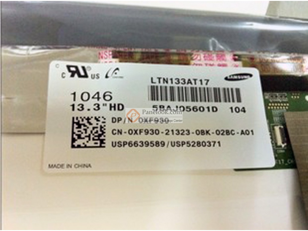 Samsung LTN133AT17-104 Overview - Panelook.com