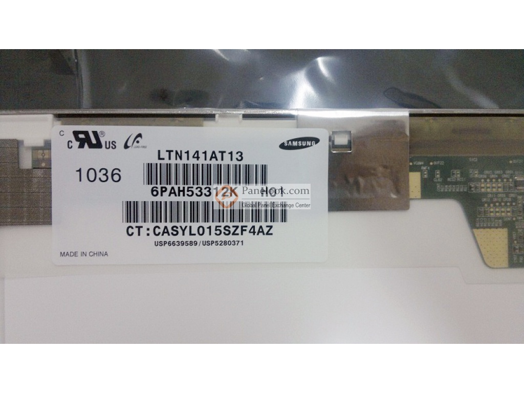 Samsung LTN141AT13-H01 Overview - Panelook.com
