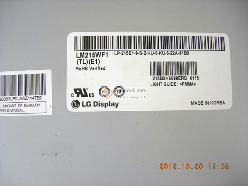 LG Display LM215WF1-TLE1 Overview - Panelook.com