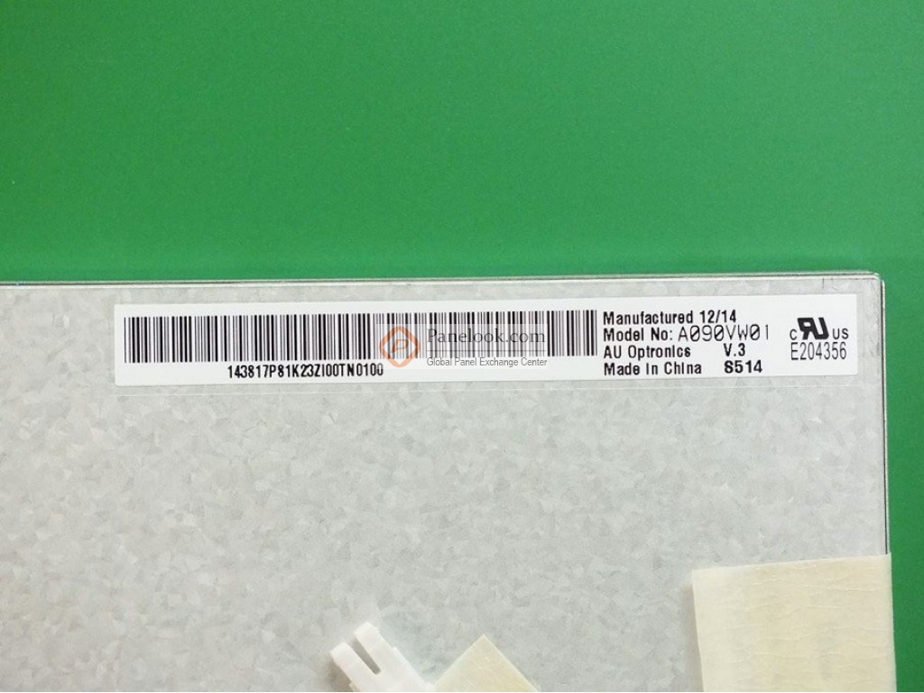 AUO A090VW01 V3 Overview - Panelook.com