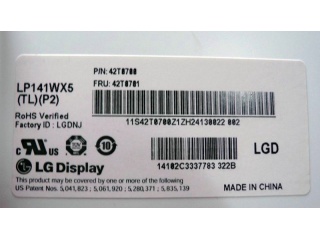LG Display LP141WX5-TLP2 Overview - Panelook.com