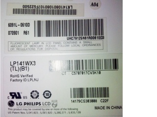 LG.Philips LCD LP141WX3-TLB1 Overview - Panelook.com