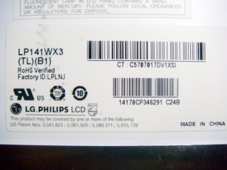 LG.Philips LCD LP141WX3-TLB1 Overview - Panelook.com