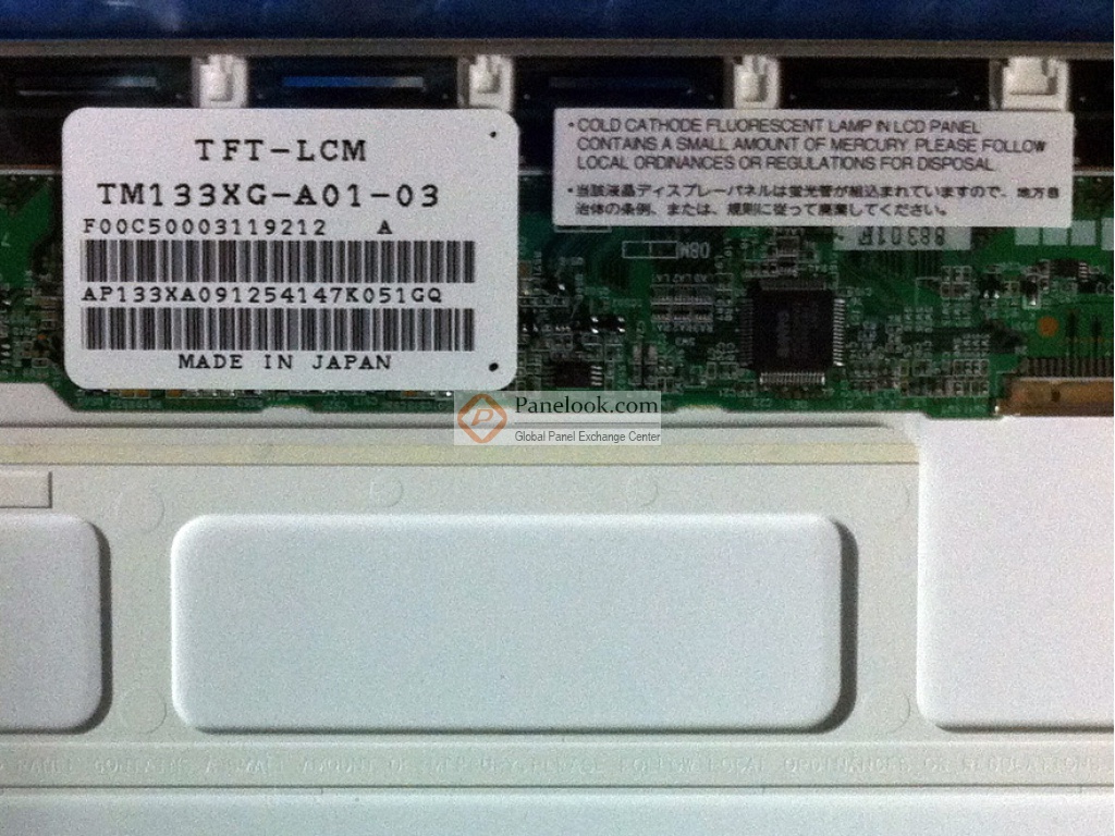 Sanyo TM133XG-A01-03 Overview - Panelook.com